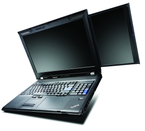 ThinkPad W700ds: Workstation with Dual-Displays