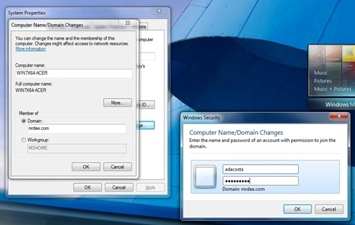 Quick Look: Windows 7 in the workplace - Joining a Domain