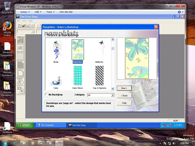 Using Windows Virtual PC with Windows XP Mode