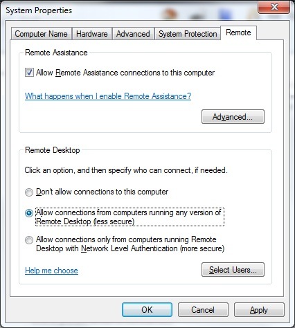 Quick Look: Windows 7 in the Workplace - Remote Desktop