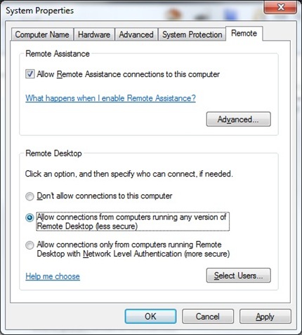 Quick Look: Windows 7 in the Workplace - Remote Desktop