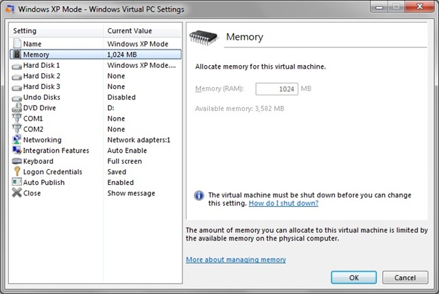Using Windows Virtual PC with Windows XP Mode