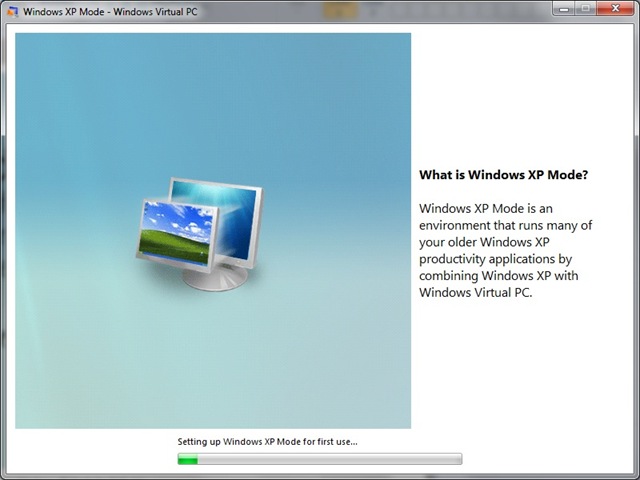 Using Windows Virtual PC with Windows XP Mode
