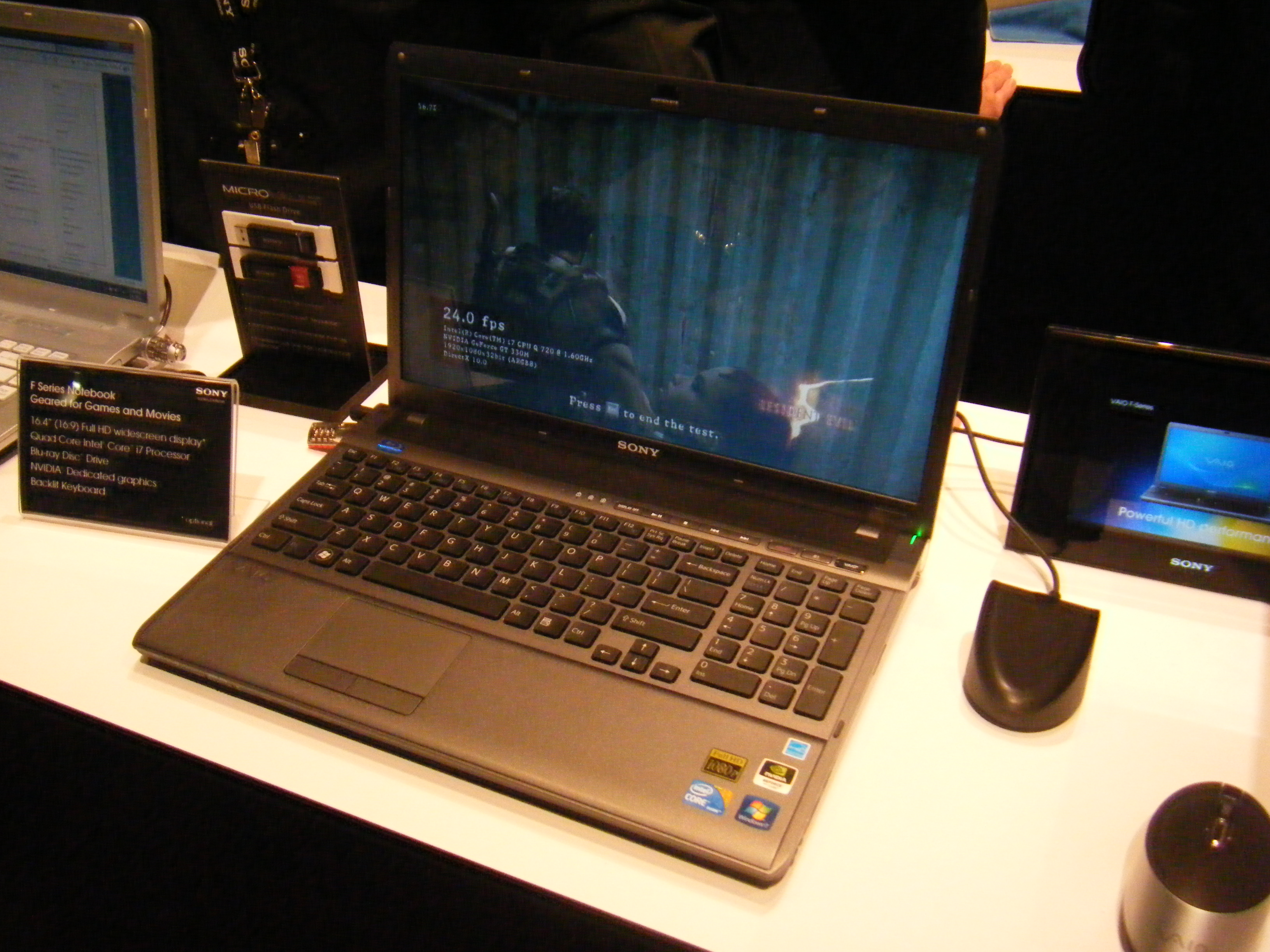 CES: Sony Vaio Notebooks Offer Portability and Multimedia