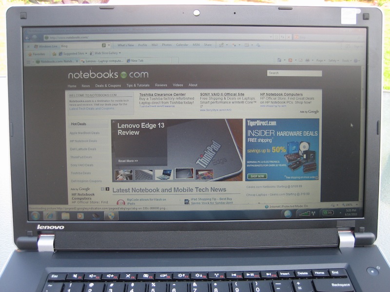 Lenovo ThinkPad Edge 15: Reviewed in Heatwave Red