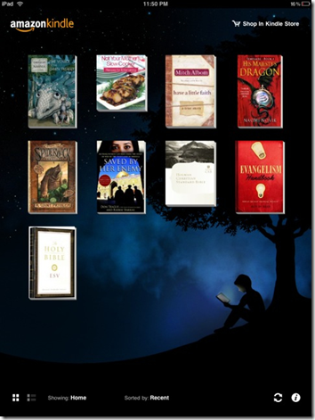 Reading on the iPad with iBooks, Kindle App and More