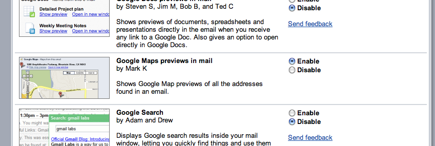 Google Maps Now Integrated with Gmail and Google Buzz