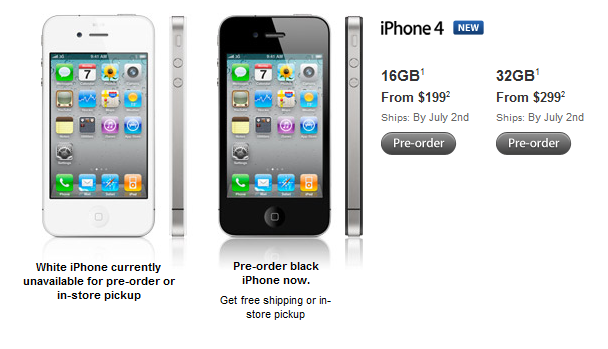 iPhone 4: First Wave Sold Out