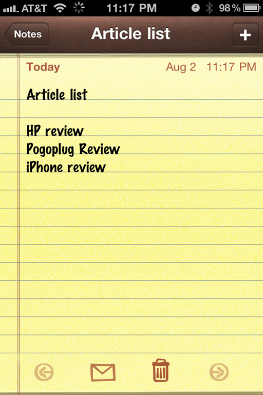 iPhone 4 Review Part Two: Productivity Tool