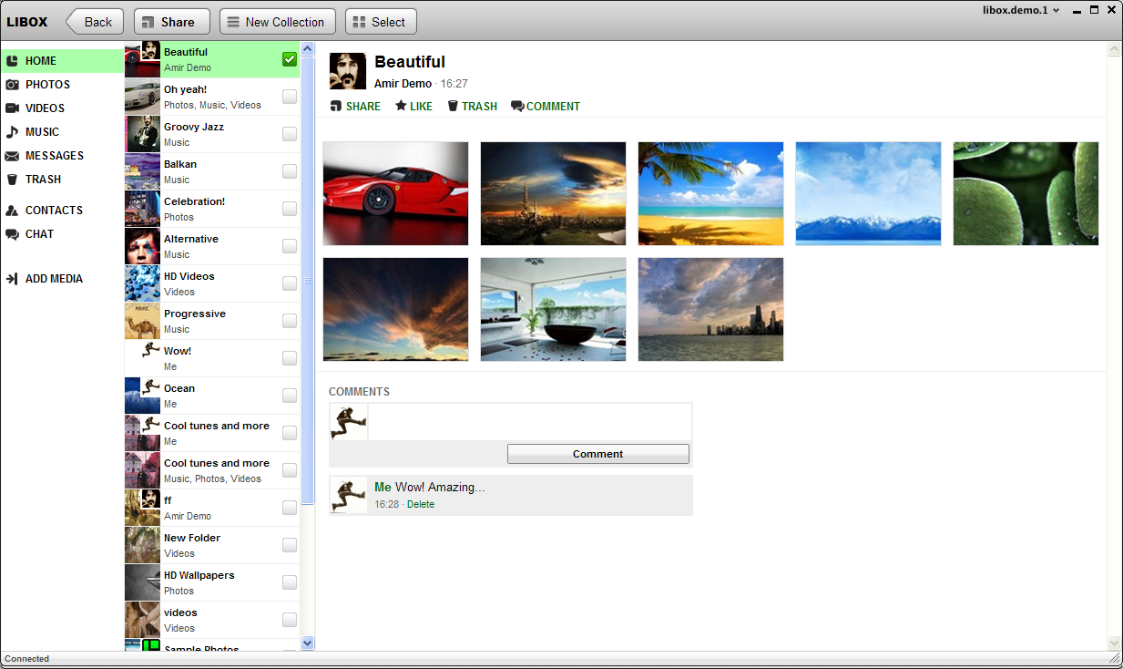 LIBOX lets you take your music, movies and pictures with you