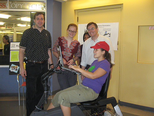 Pedal Powered Laptop